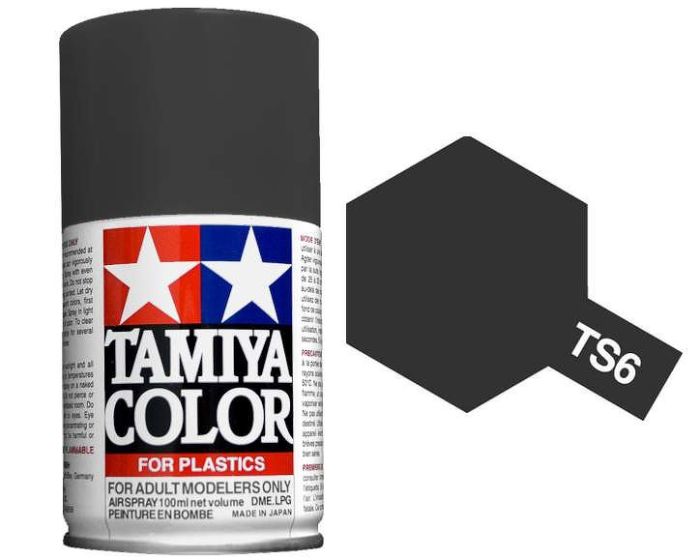 Tamiya TS-6 Matt Black – Sundon Model Shop